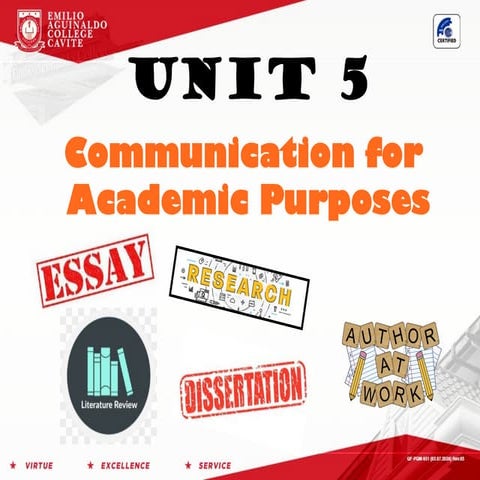 Introduction to Academic writing | PPTX