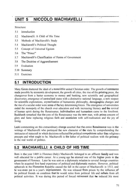 Machiavelli | PPTX | Christianity | Religion & Spirituality