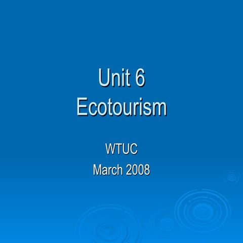 Unit 6 | PPT