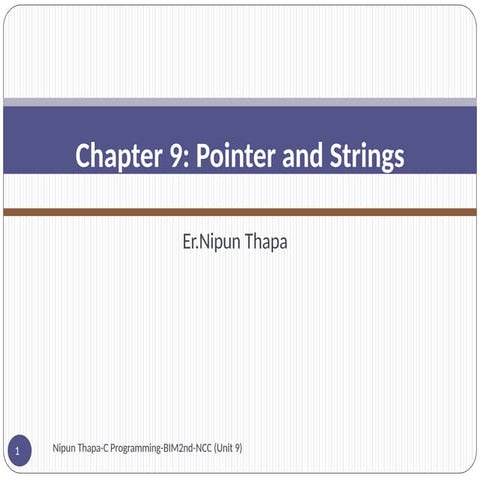 Structured programming Unit-6-Strings-Unit-8-Pointer.pptx