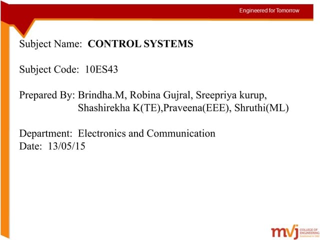 State space models | PPT