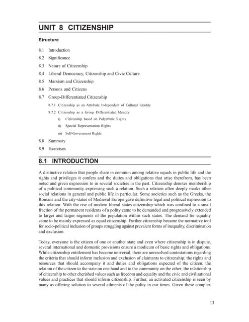 Human dignity, rights, and the common good what is citizenship and why ...