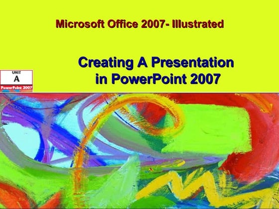 Microsoft Power Point 2007 (Basics) | PPTX
