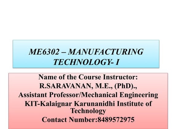 PATTERN ALLOWANCES IN CASTING CLASS: BY POLAYYA CHINTADA | PPTX