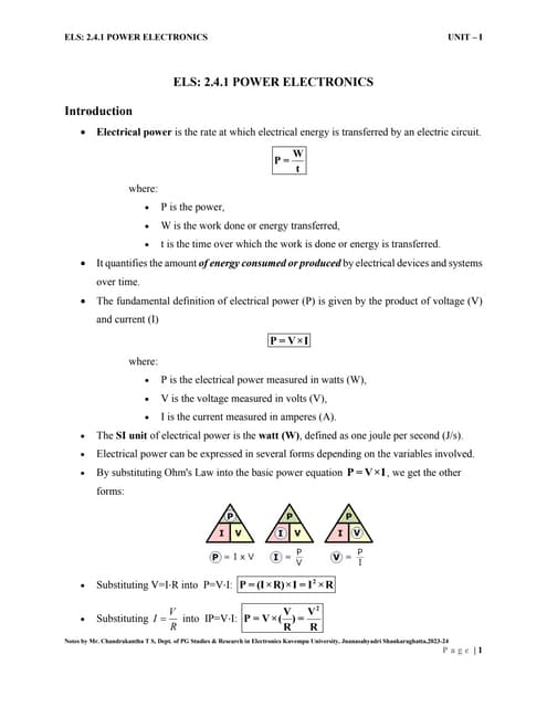 Electrical Engineering | PPT