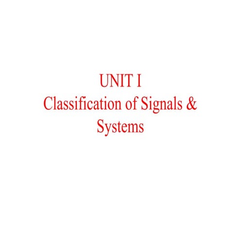 Classification Of Continuous And Discrete Time Signals Ppt 4686