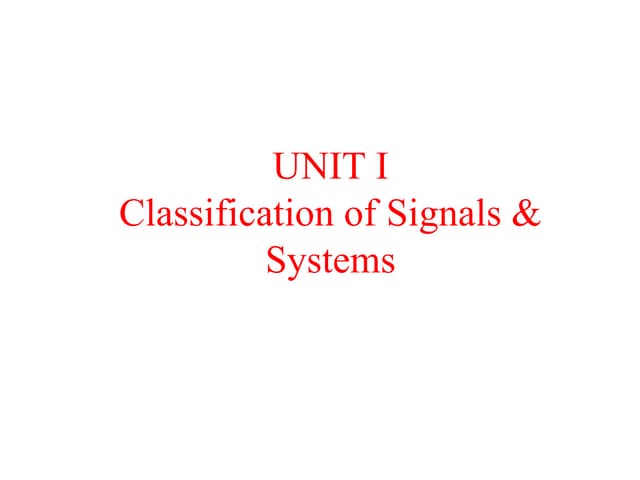 Classification Of Continuous And Discrete Time Signals Ppt 4686