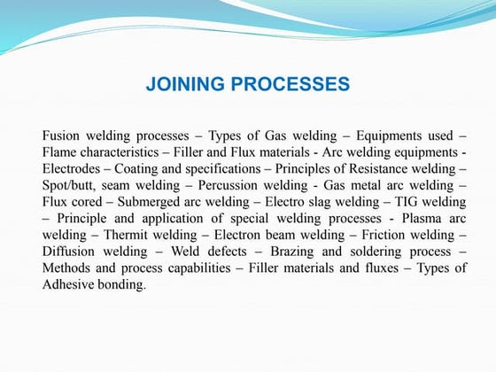 Metal Joining Processes: Welding, Riveting, Bolting, Brazing, Soldering ...