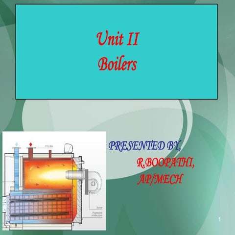 Boilers ,Types ,Construction and Working | PDF