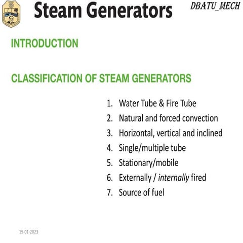 Unit-II- Steam Generators.pptx