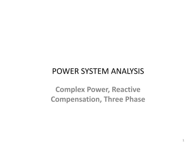 Unit Iii Complex Reactive Three Phaseppt