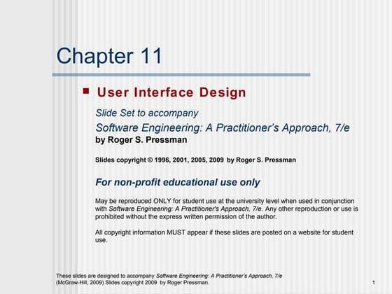 Chapter 01 software engineering pressman | PPT