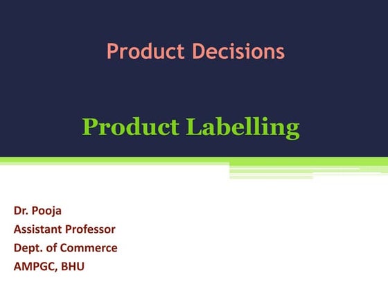 Labelling | PDF
