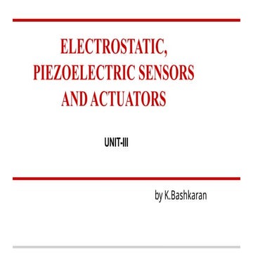 UNIT-III Electrostatic Sensors sample.pptx