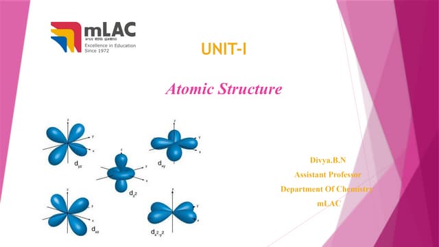 Radial and angular parts wave function | PPTX