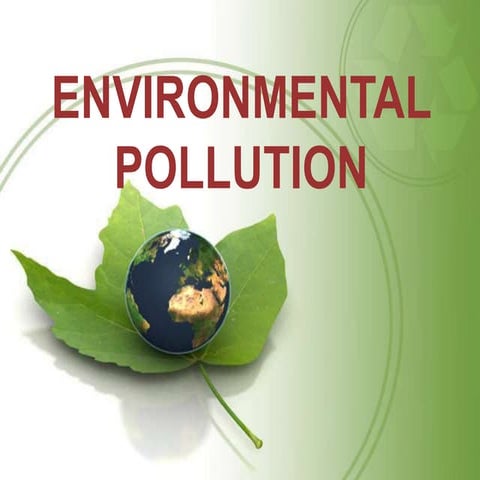 Unit-IV-Environmental Pollution.ppt