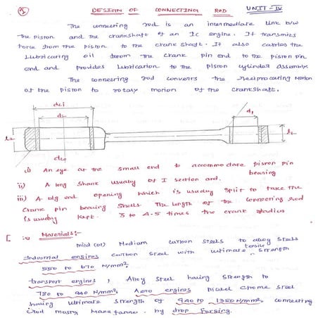 Unit - IV Connecting Rod.pdf
