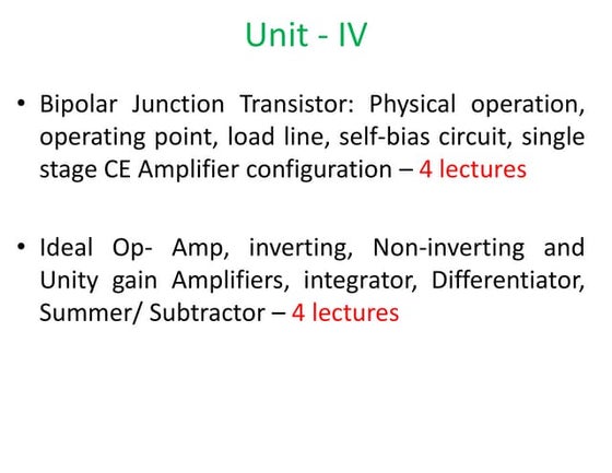 CLIPPER AND CLAMPER AND BIPOLAR JUNCTION TRANSISTER AMPLIFIER | PPT