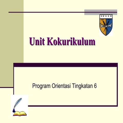 Unit Kokurikulum | PPT