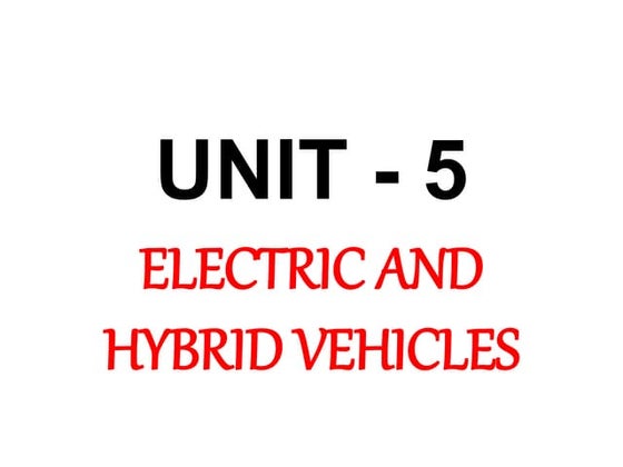 Architecture of EV and HEV | PPTX | Automotive Industry | Industries