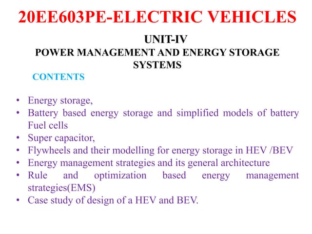 UNIT-II-EV.pptx