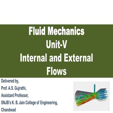 Fluid flow in Pipe_External and Internal | PPT