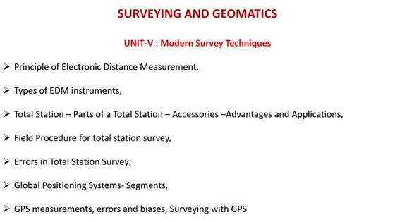 Distance Measurements, Principle and Methods | PDF