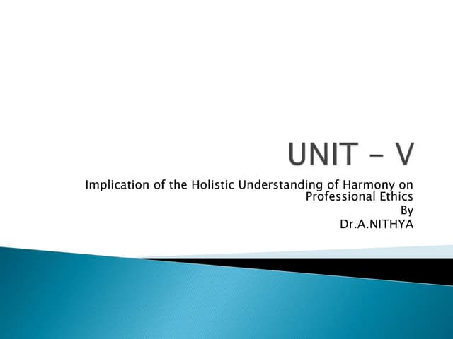 Human Values unit 1 | PDF