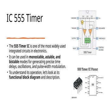 555 Timer Ic | PDF