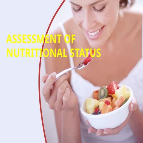 UNIT-XI NUTRITION ASSESSMENT-2ND SEM BSc NURSING | PPT