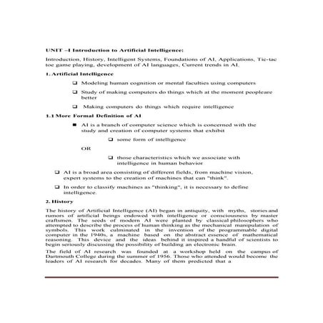 Artificial Intelligence_ Basics .Artificial Intelligence_ Basics . | PDF