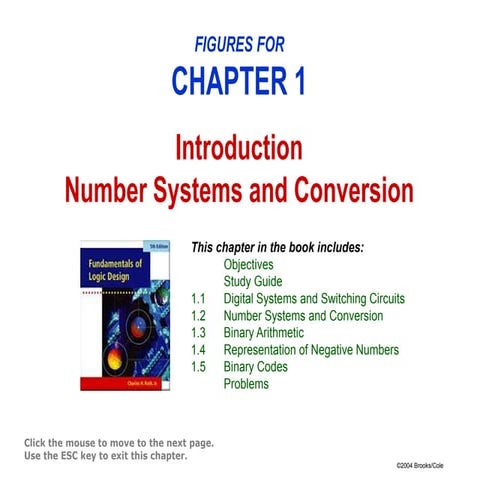 digital logic design number system