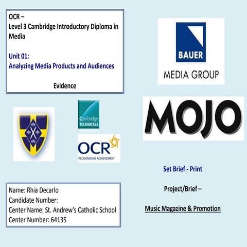 Mojo media pack | PDF