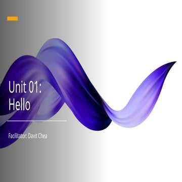 Unit 03 How to show direction in English.pptx