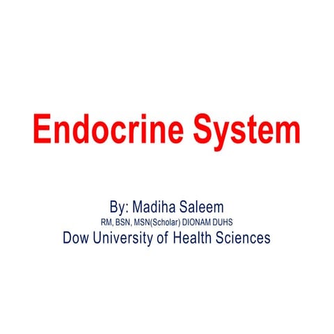 Unit#03 Endocrine system.pptx