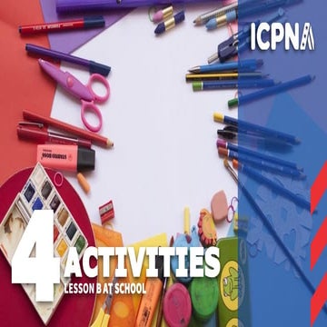 Unit 04 Activities ICPNA 2024 ACTUALIZADO | PDF