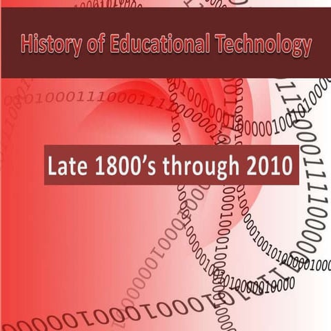 Unit 05 history of educational technology | PPTX