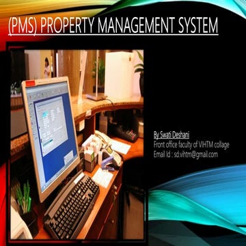 Unit 05 property management system | PPTX