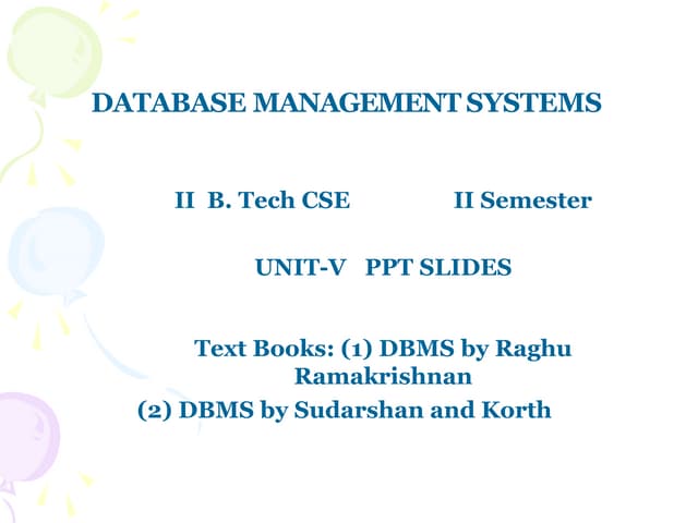 Schedule in DBMS | PDF