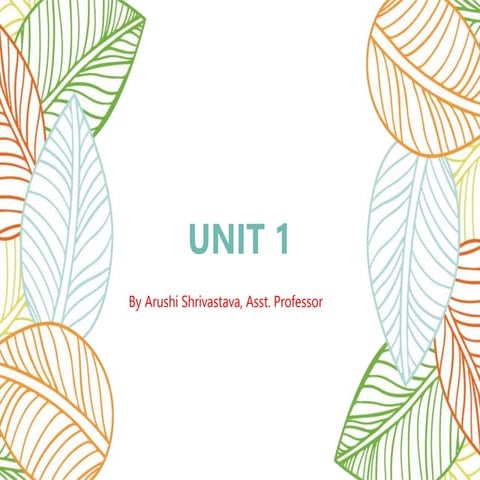 unit 1-1.pptx | Hinduism | Religion & Spirituality