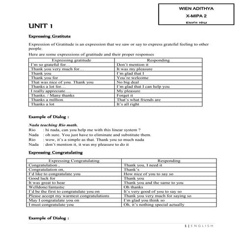 Macam-macam Expressing dan Phrasal Verbs | PDF