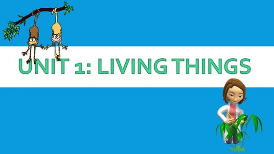 Living and non living things | PPT