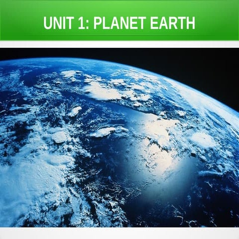 Unit 1. the earth | ODP