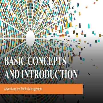 Basic Concepts and Inroduction | PPT