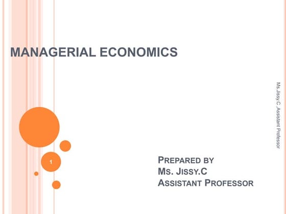 Managerial Economics | PPT