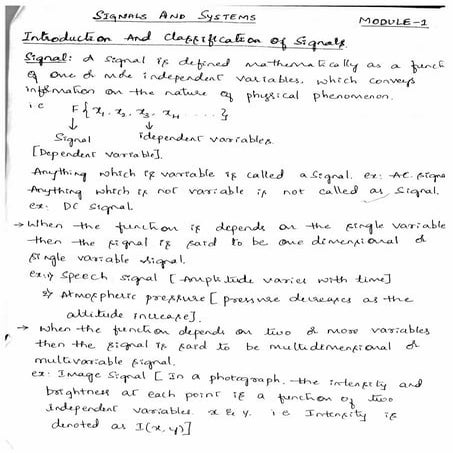 signals and systems | PDF