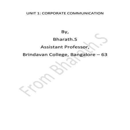 Unit 1 CCS - 2 | PDF