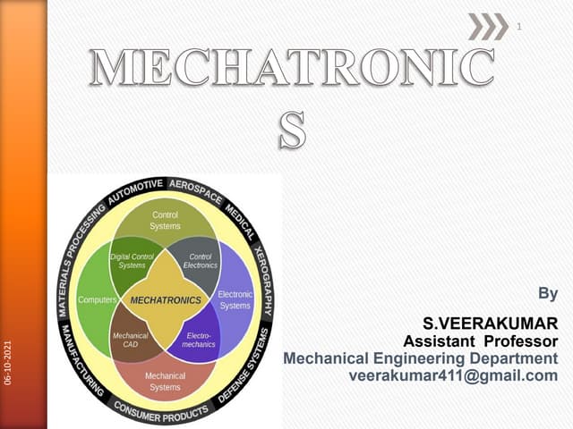 introduction to mechatronics | PDF
