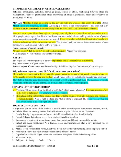 Unit 5 Professional ethics | PPT