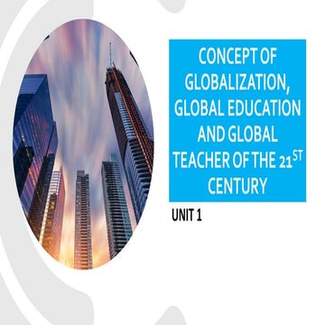 special Topics: on becoming a global teacher | PPTX